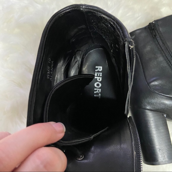 Report | Shoes | Brand New Report Lace Up Heeled Boots | Poshmark